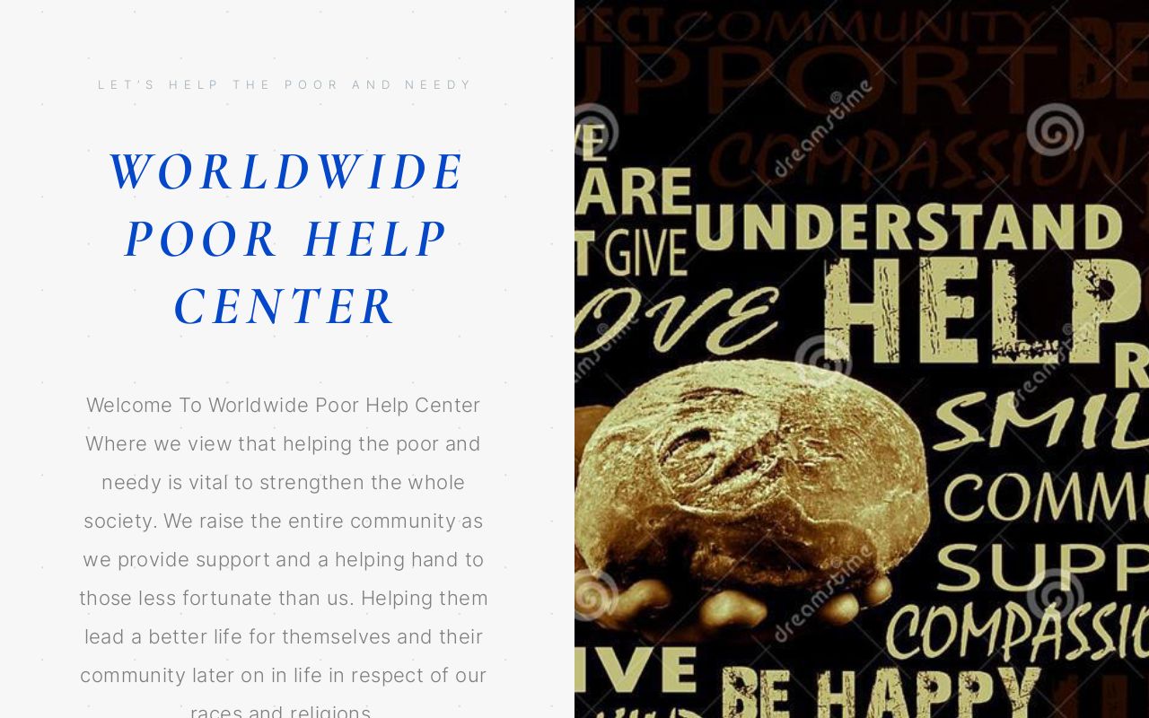 Worldwide Poor Help Center